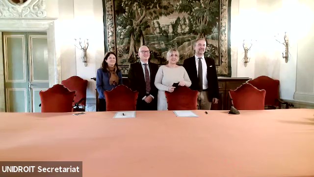 Cooperation between Italian Branch of ILA and UNIDROIT announced at ILA ...