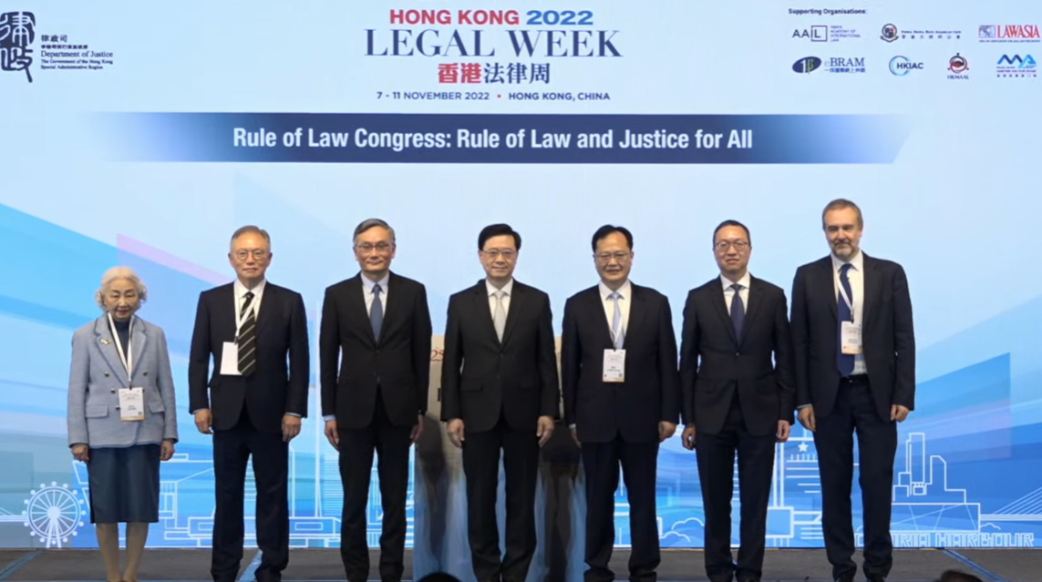 UNIDROIT speaks at Rule of Law Congress in Hong Kong - UNIDROIT
