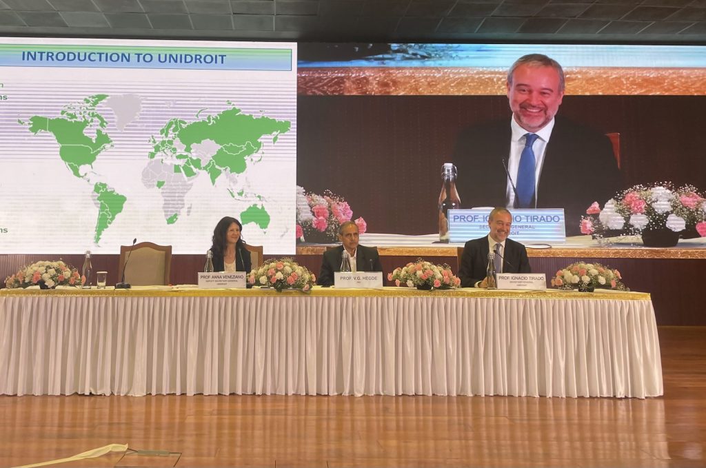 Seminar on UNIDROIT Projects in New Delhi, India - UNIDROIT