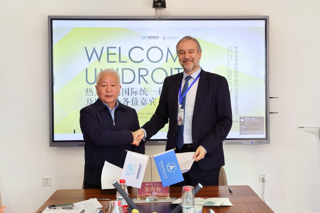 UNIDROIT holds Open Day and engages with stakeholders in Wuhan, China ...