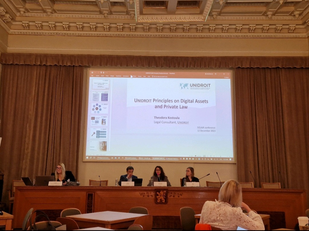 UNIDROIT participates in the SOLAIR Conference 2023 - UNIDROIT
