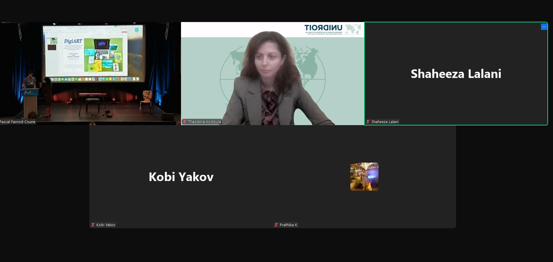 UNIDROIT participe à la conférence DigiART - Unidroit