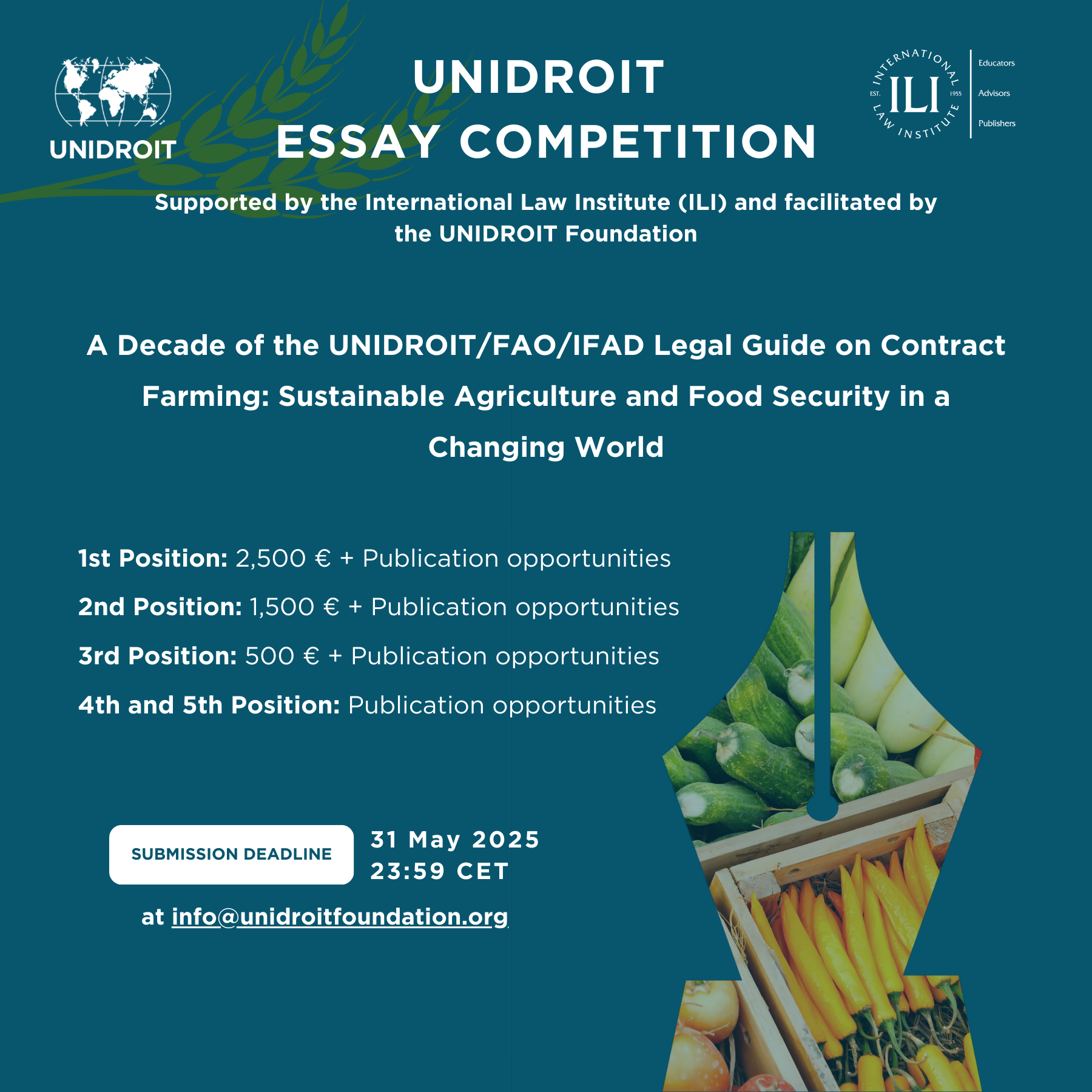 10th Anniversary of the Legal Guide on Contract Farming - Essay ...