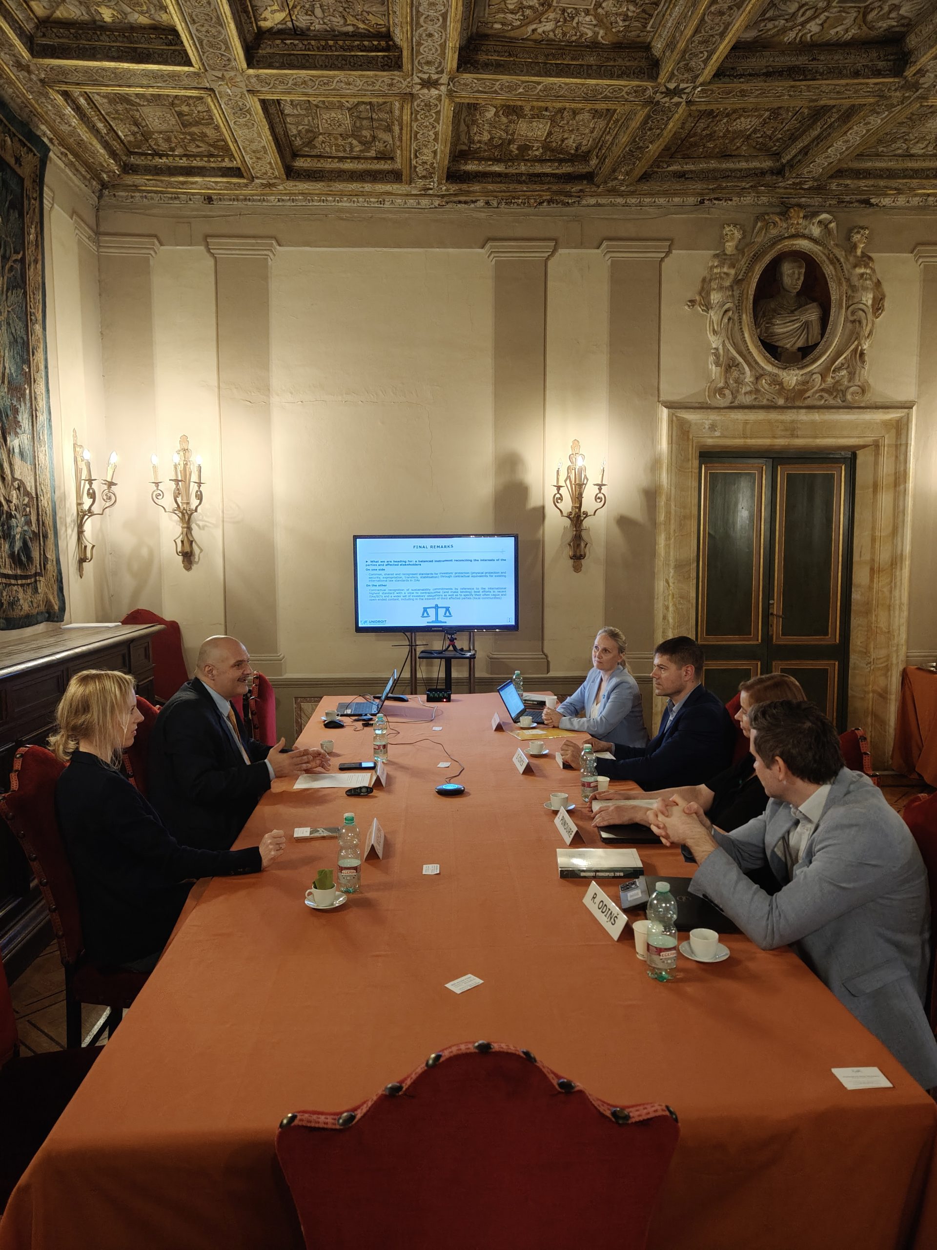 Latvian Supreme Court Delegation Visits UNIDROIT Headquarters - UNIDROIT